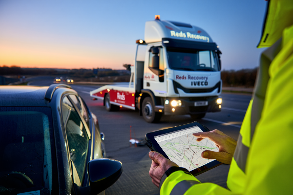 How Technology Is Changing Vehicle Recovery: Faster Assistance | Reds ...